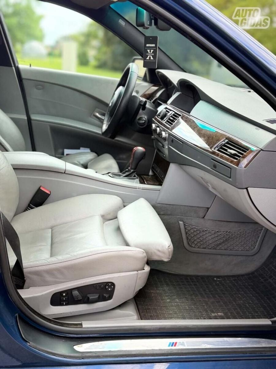 BMW 525 2006 in Kaunas, with an engine capacity of 2.50 L and mileage of 400 thousand km for 3800 €, photo 19 on AUTOMOTO.COM.LV