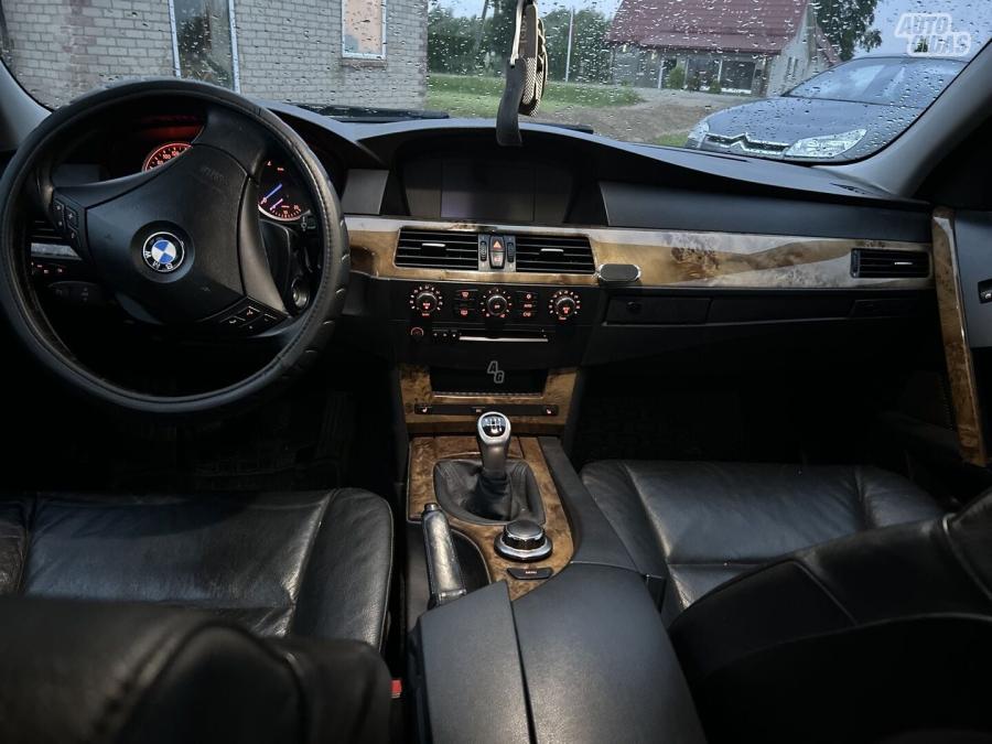 BMW 525 2006 Joniškis, ar dzinēja tilpumu 2.50 L un nobraukumu 489 tūkst. km par 2650 €, foto 9 vietnē AUTOMOTO.COM.LV