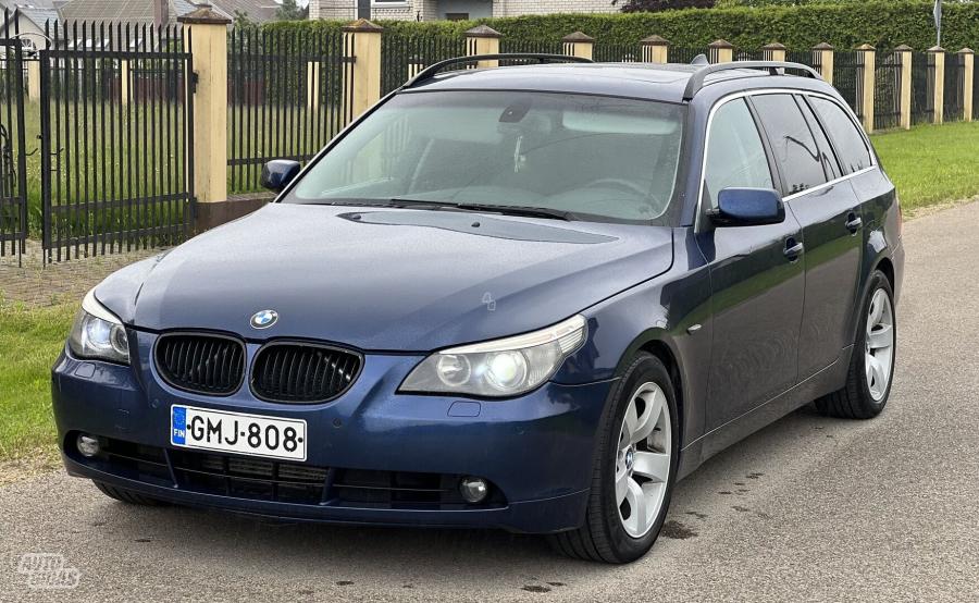 BMW 525 2006 Telšiai, ar dzinēja tilpumu 3.00 L un nobraukumu 390 tūkst. km par 1650 €, foto 10 vietnē AUTOMOTO.COM.LV