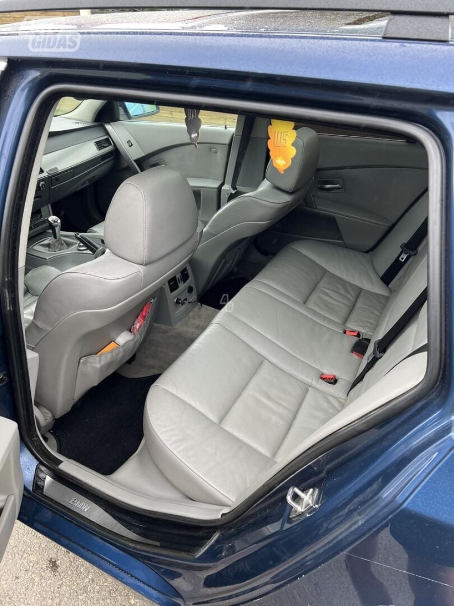 BMW 525 2006 Telšiai, ar dzinēja tilpumu 3.00 L un nobraukumu 390 tūkst. km par 1650 €, foto 11 vietnē AUTOMOTO.COM.LV