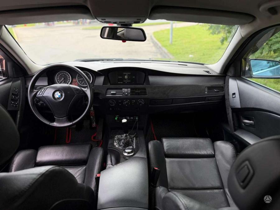 BMW 525 2006 in Kaunas, with an engine capacity of 2.50 L and mileage of 399 thousand km for 3500 €, photo 10 on AUTOMOTO.COM.LV