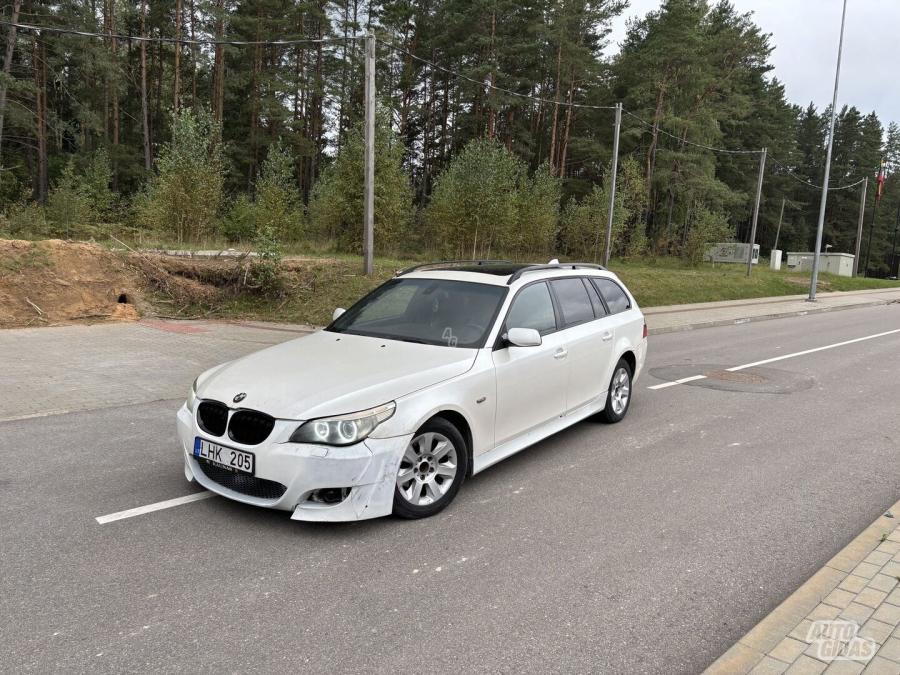 BMW 525 2006 Viļņa, ar dzinēja tilpumu 2.50 L un nobraukumu 450 tūkst. km par 1450 €, foto 4 vietnē AUTOMOTO.COM.LV