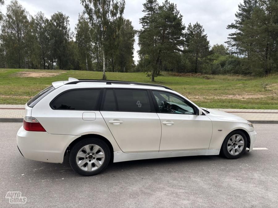 BMW 525 2006 Viļņa, ar dzinēja tilpumu 2.50 L un nobraukumu 450 tūkst. km par 1450 €, foto 6 vietnē AUTOMOTO.COM.LV