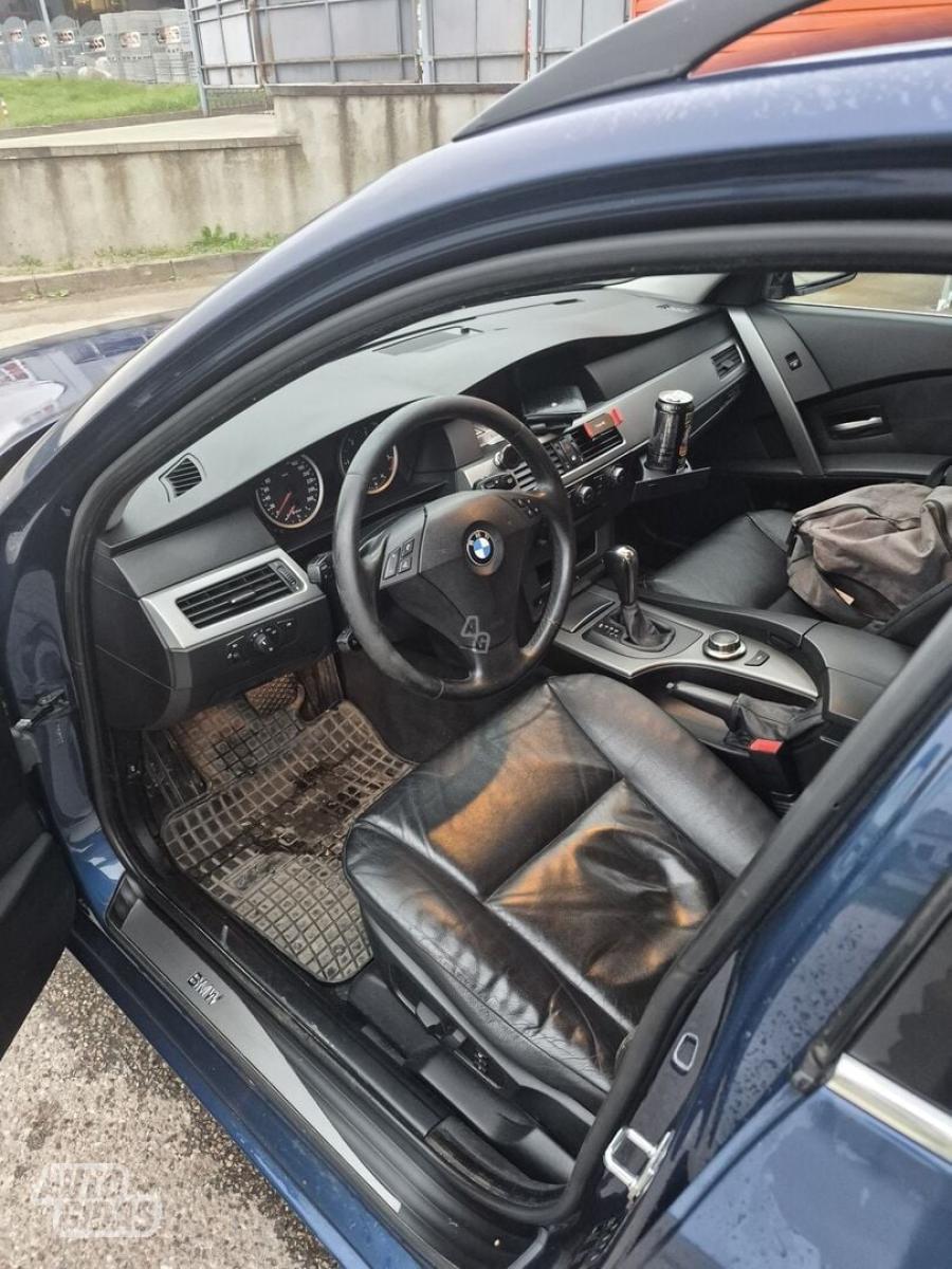 BMW 525 2006 Ukmergė, ar dzinēja tilpumu 2.50 L un nobraukumu 314 tūkst. km par 2600 €, foto 13 vietnē AUTOMOTO.COM.LV