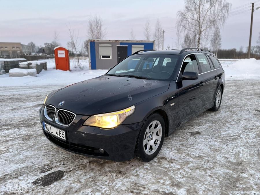 BMW 525 2007 in Ukmerge, with an engine capacity of 2.50 L and mileage of 540 thousand km for 1850 €, photo 1 on AUTOMOTO.COM.LV