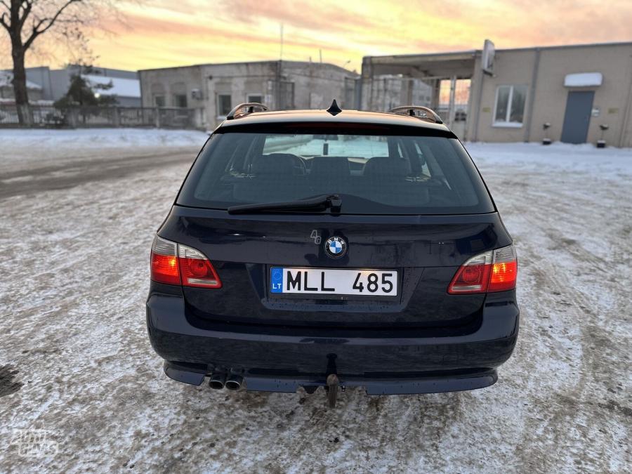 BMW 525 2007 in Ukmerge, with an engine capacity of 2.50 L and mileage of 540 thousand km for 1850 €, photo 4 on AUTOMOTO.COM.LV