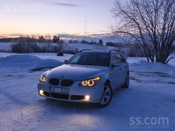 BMW 525 2007 in Talsi, with an engine capacity of 2.50 L and mileage of 341 thousand km for 3300 €, photo 2 on AUTOMOTO.COM.LV