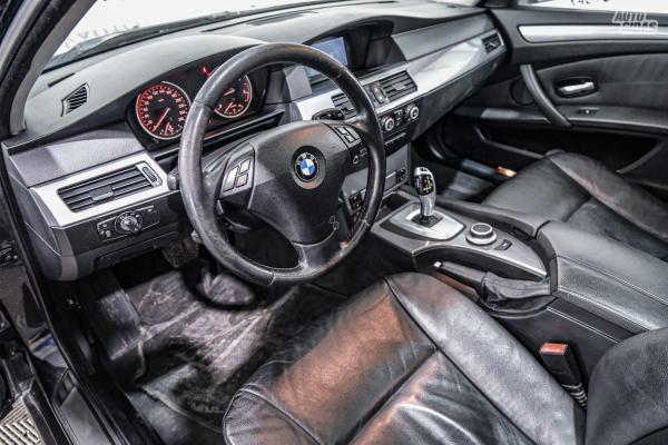 BMW 525 2007 Kauņa, ar dzinēja tilpumu 3.00 L un nobraukumu 369 tūkst. km par 5590 €, foto 5 vietnē AUTOMOTO.COM.LV