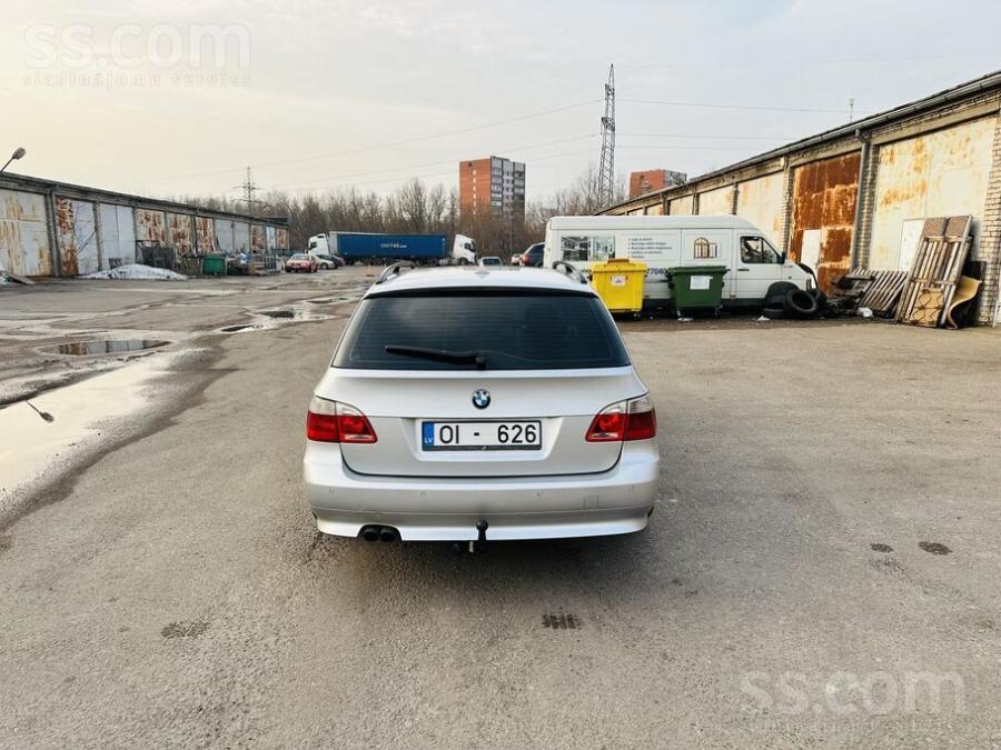 BMW 525 2007 Rīga, ar dzinēja tilpumu 2.50 L un nobraukumu 342 tūkst. km par 3590 €, foto 6 vietnē AUTOMOTO.COM.LV