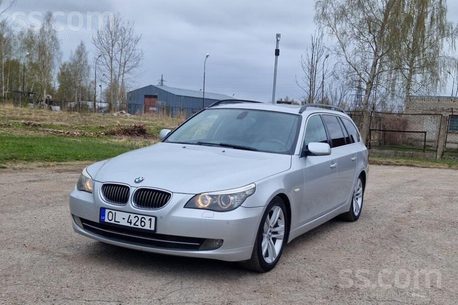BMW 525 2007 Jelgava, ar dzinēja tilpumu 3.00 L un nobraukumu 300 tūkst. km par 4400 €, foto 1 vietnē AUTOMOTO.COM.LV