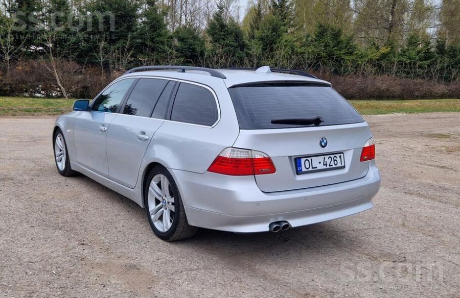 BMW 525 2007 Jelgava, ar dzinēja tilpumu 3.00 L un nobraukumu 300 tūkst. km par 4400 €, foto 5 vietnē AUTOMOTO.COM.LV