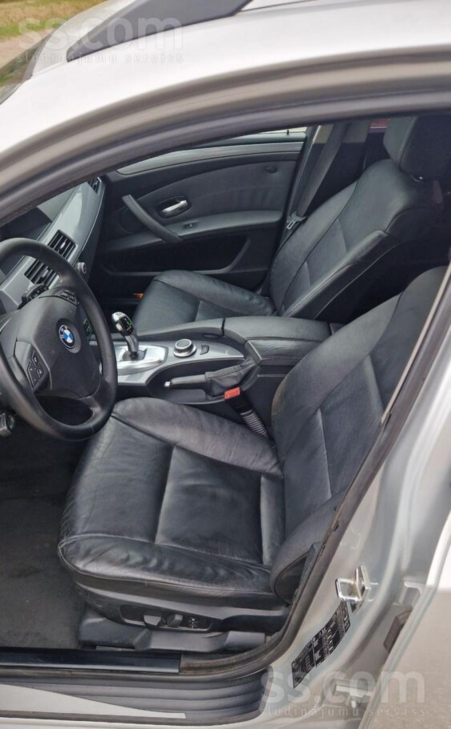 BMW 525 2007 Jelgava, ar dzinēja tilpumu 3.00 L un nobraukumu 300 tūkst. km par 4400 €, foto 11 vietnē AUTOMOTO.COM.LV