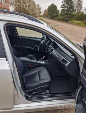 BMW 525 2007 Jelgava, ar dzinēja tilpumu 3.00 L un nobraukumu 300 tūkst. km par 4400 €, foto 12 vietnē AUTOMOTO.COM.LV