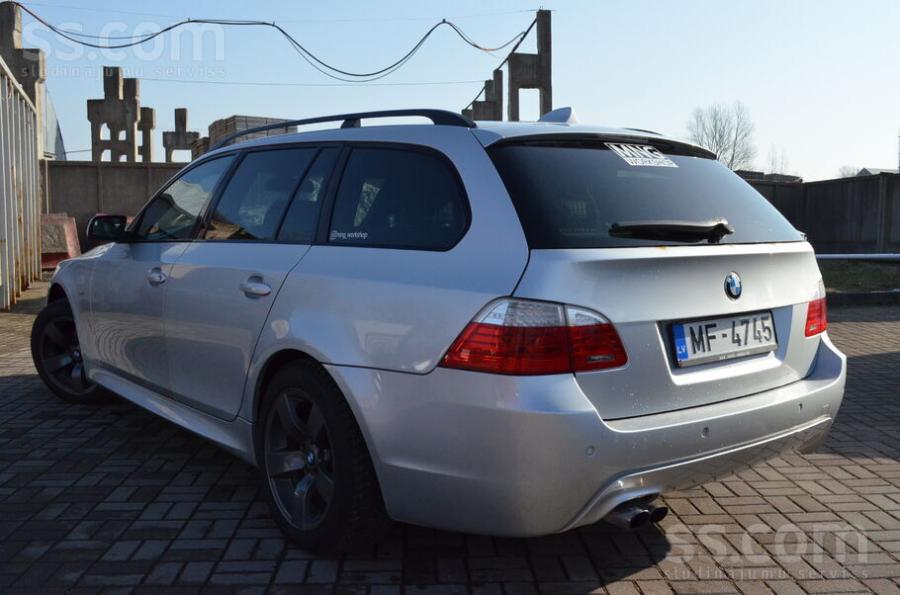 BMW 525 2007 in Ventspils, with an engine capacity of 3.00 L and mileage of 321 thousand km for 3800 €, photo 3 on AUTOMOTO.COM.LV