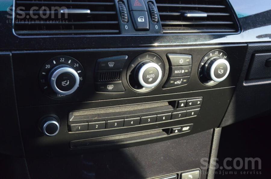BMW 525 2007 in Ventspils, with an engine capacity of 3.00 L and mileage of 321 thousand km for 3800 €, photo 15 on AUTOMOTO.COM.LV