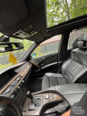 BMW 525 2007 in Vilnius, with an engine capacity of 2.50 L and mileage of 350 thousand km for 3300 €, photo 11 on AUTOMOTO.COM.LV