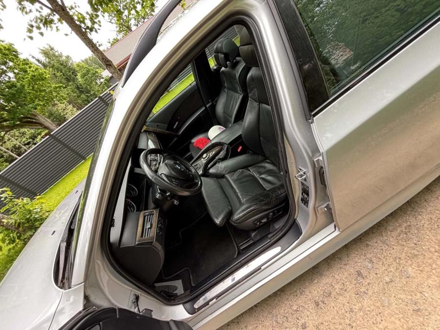BMW 525 2007 in Vilnius, with an engine capacity of 2.50 L and mileage of 350 thousand km for 3300 €, photo 14 on AUTOMOTO.COM.LV