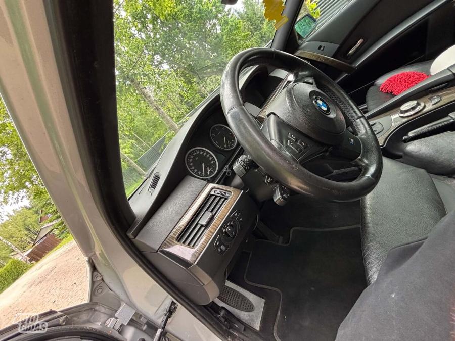 BMW 525 2007 in Vilnius, with an engine capacity of 2.50 L and mileage of 350 thousand km for 3300 €, photo 15 on AUTOMOTO.COM.LV