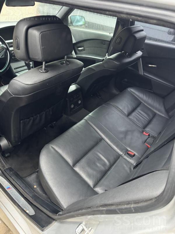 BMW 525 2007 Rīga, ar dzinēja tilpumu 2.50 L un nobraukumu 420 tūkst. km par 1600 €, foto 4 vietnē AUTOMOTO.COM.LV