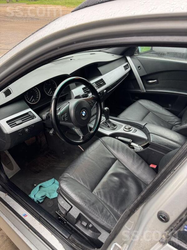 BMW 525 2007 Rīga, ar dzinēja tilpumu 2.50 L un nobraukumu 420 tūkst. km par 1600 €, foto 5 vietnē AUTOMOTO.COM.LV