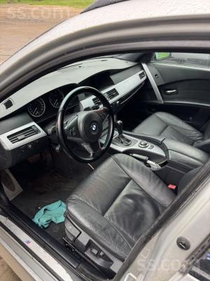 BMW 525 2007 in Riga, with an engine capacity of 2.50 L and mileage of 420 thousand km for 1600 €, photo 6 on AUTOMOTO.COM.LV