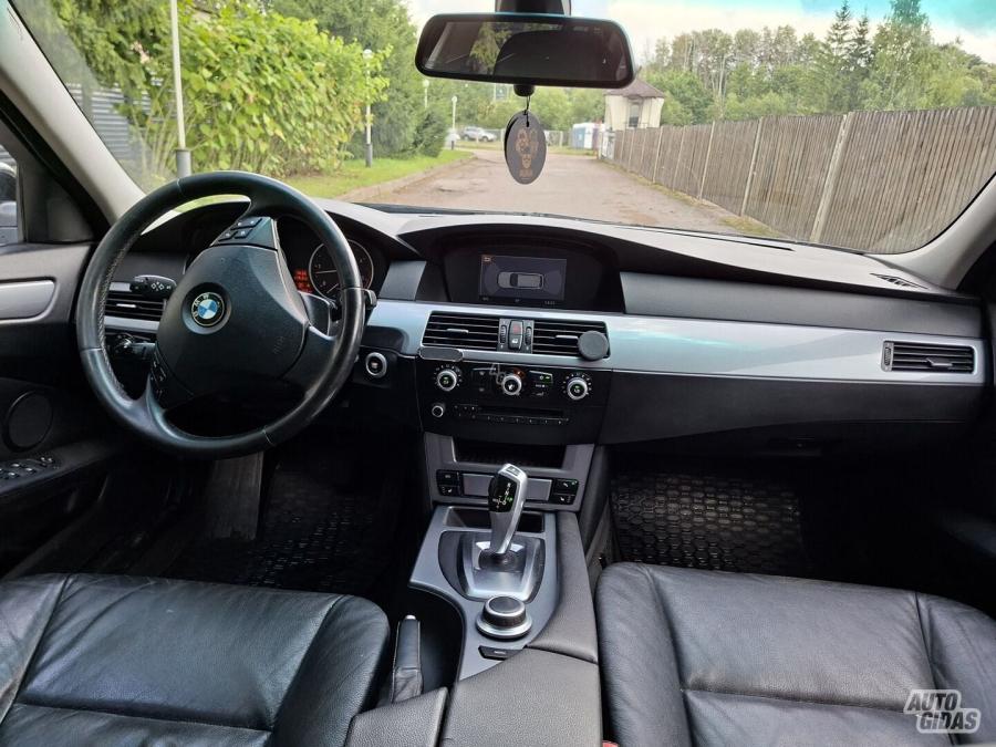 BMW 525 2007 Utena, ar dzinēja tilpumu 3.00 L un nobraukumu 400 tūkst. km par 2350 €, foto 8 vietnē AUTOMOTO.COM.LV