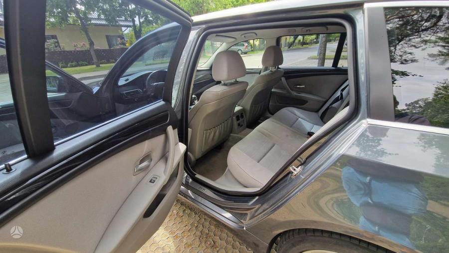 BMW 525 2007 Mažeikiai, ar dzinēja tilpumu 2.99 L un nobraukumu 295 tūkst. km par 3150 €, foto 8 vietnē AUTOMOTO.COM.LV