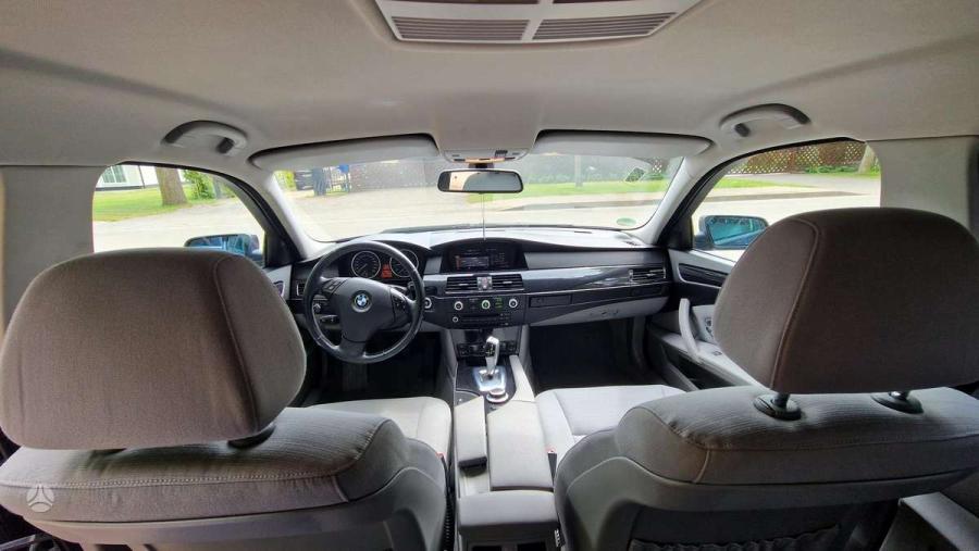 BMW 525 2007 Mažeikiai, ar dzinēja tilpumu 2.99 L un nobraukumu 295 tūkst. km par 3150 €, foto 10 vietnē AUTOMOTO.COM.LV