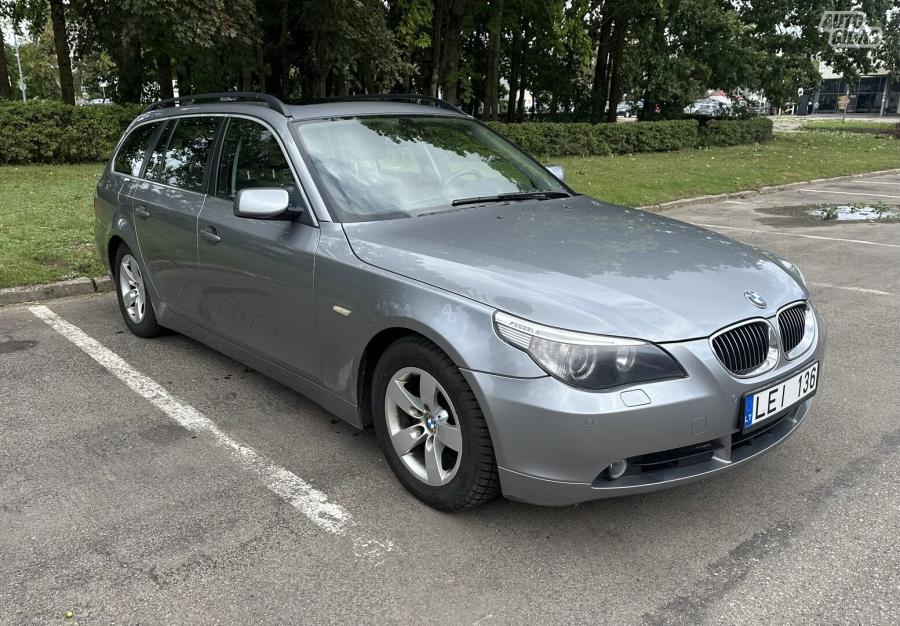 BMW 525 2007 in Birstonas, with an engine capacity of 2.50 L and mileage of 323 thousand km for 2500 €, photo 8 on AUTOMOTO.COM.LV