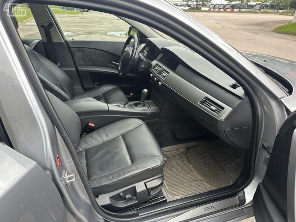 BMW 525 2007 in Birstonas, with an engine capacity of 2.50 L and mileage of 323 thousand km for 2500 €, photo 10 on AUTOMOTO.COM.LV