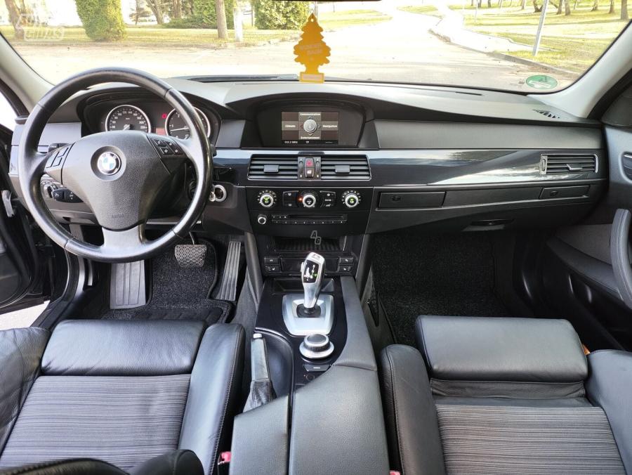 BMW 525 2008 in Alytus, with an engine capacity of 3.00 L and mileage of 363 thousand km for 4299 €, photo 8 on AUTOMOTO.COM.LV