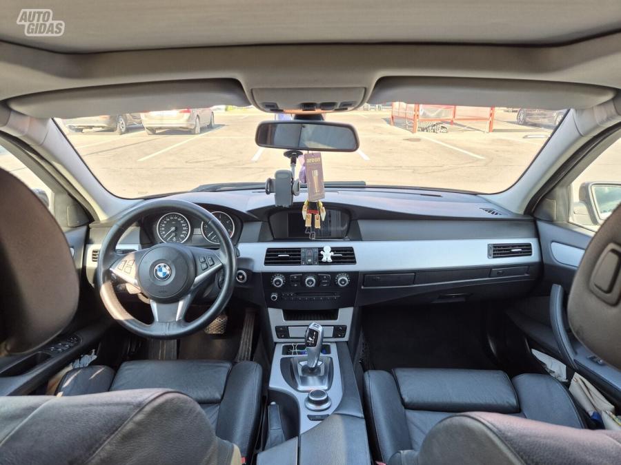 BMW 525 2008 Viļņa, ar dzinēja tilpumu 3.00 L un nobraukumu 351 tūkst. km par 4100 €, foto 7 vietnē AUTOMOTO.COM.LV