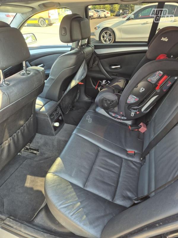 BMW 525 2008 in Vilnius, with an engine capacity of 3.00 L and mileage of 351 thousand km for 4100 €, photo 10 on AUTOMOTO.COM.LV