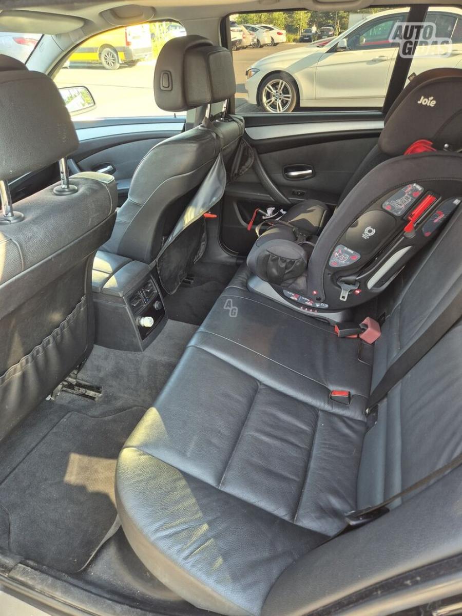 BMW 525 2008 Viļņa, ar dzinēja tilpumu 3.00 L un nobraukumu 351 tūkst. km par 4100 €, foto 11 vietnē AUTOMOTO.COM.LV