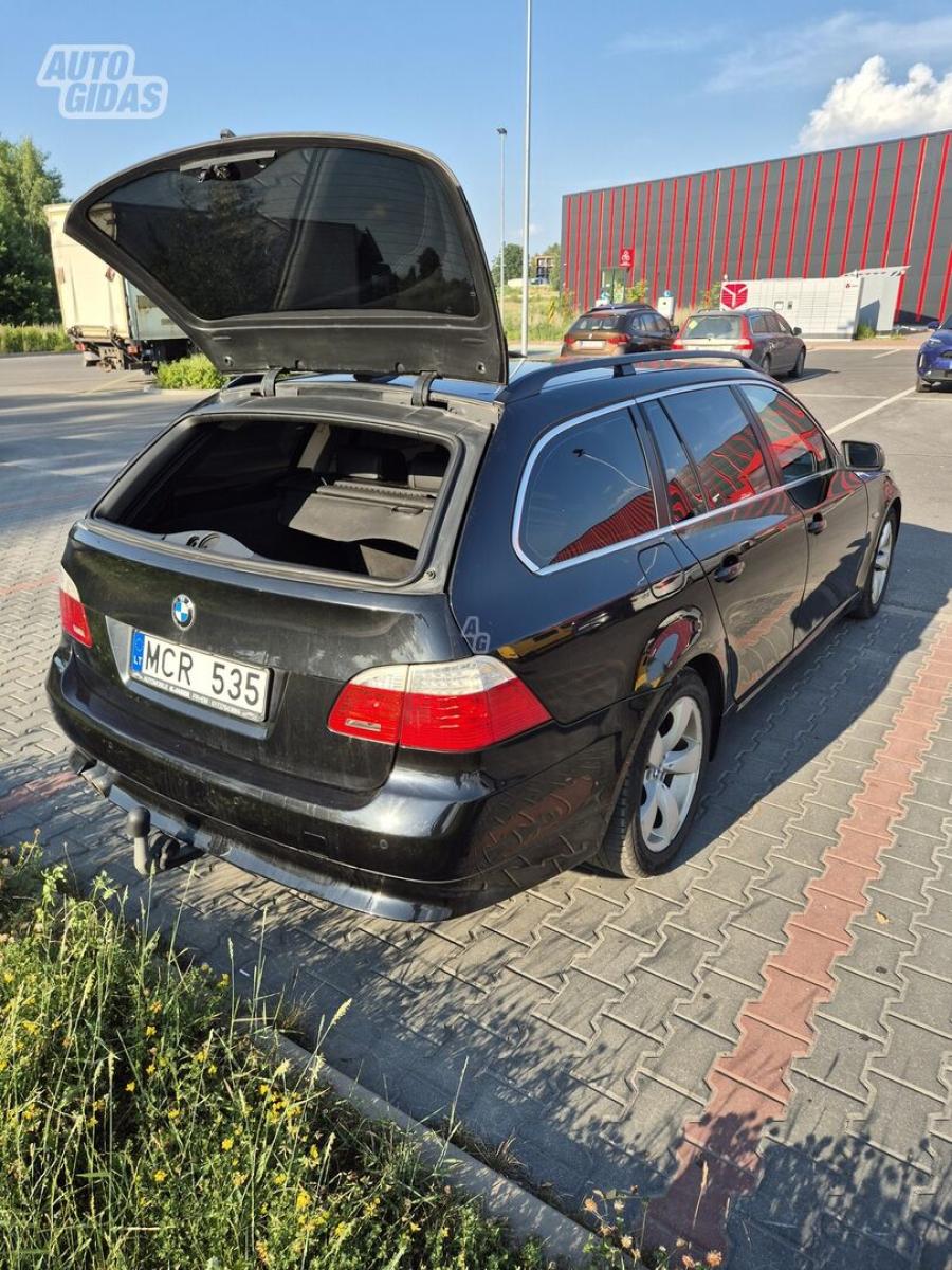 BMW 525 2008 Viļņa, ar dzinēja tilpumu 3.00 L un nobraukumu 351 tūkst. km par 4100 €, foto 16 vietnē AUTOMOTO.COM.LV