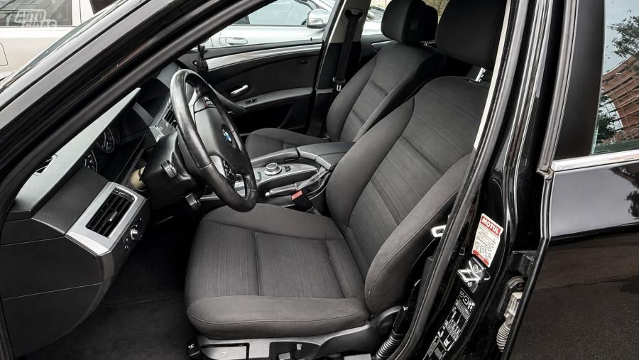 BMW 525 2008 Viļņa, ar dzinēja tilpumu 3.00 L un nobraukumu 400 tūkst. km par 3250 €, foto 10 vietnē AUTOMOTO.COM.LV
