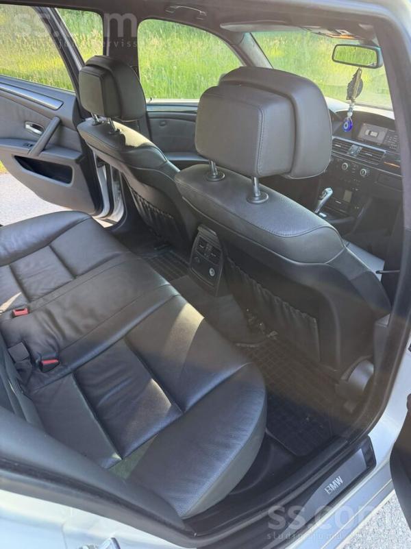 BMW 525 2009 in Riga, with an engine capacity of 3.00 L and mileage of 312 thousand km for 4500 €, photo 6 on AUTOMOTO.COM.LV