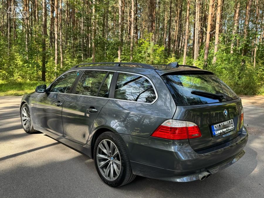 BMW 525 2009 in Vilnius, with an engine capacity of 3.00 L and mileage of 390 thousand km for 3899 €, photo 7 on AUTOMOTO.COM.LV