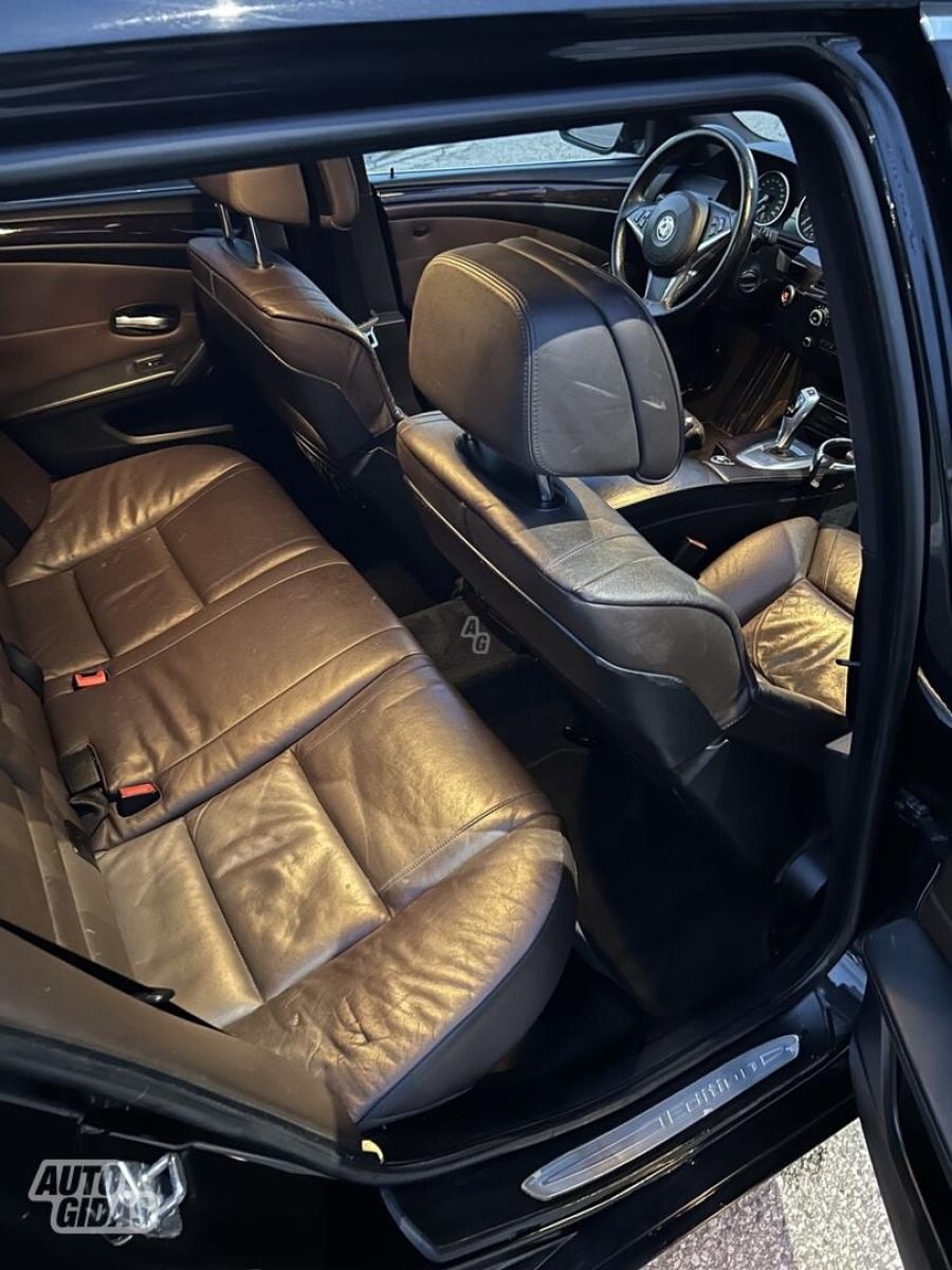 BMW 525 2009 in Kaunas, with an engine capacity of 3.00 L and mileage of 382 thousand km for 4200 €, photo 9 on AUTOMOTO.COM.LV