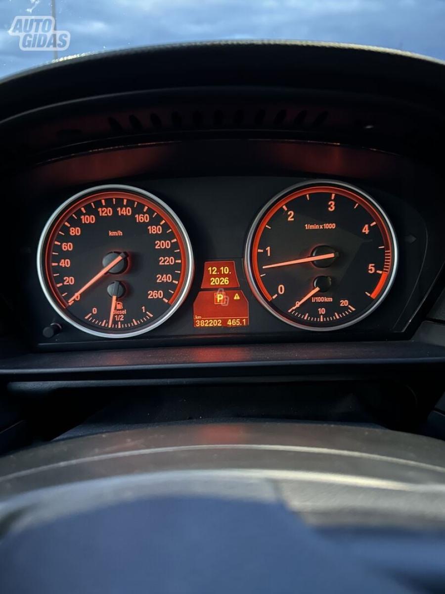 BMW 525 2009 in Kaunas, with an engine capacity of 3.00 L and mileage of 382 thousand km for 4200 €, photo 12 on AUTOMOTO.COM.LV