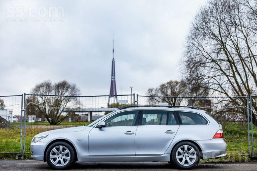 BMW 525 2010 in Riga, with an engine capacity of 3.00 L and mileage of 237 thousand km for 5190 €, photo 4 on AUTOMOTO.COM.LV