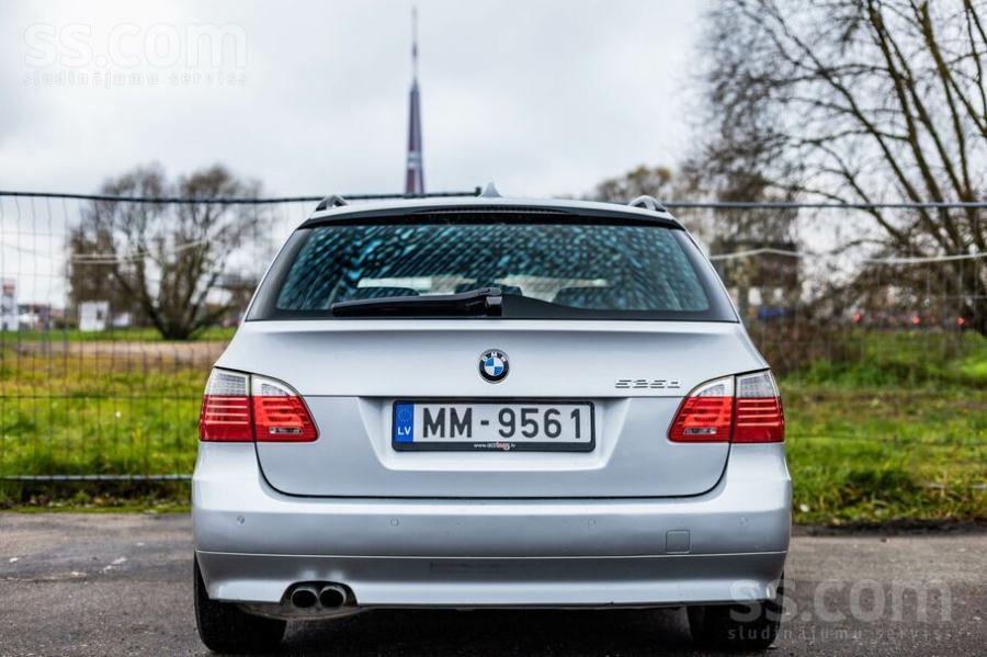 BMW 525 2010 in Riga, with an engine capacity of 3.00 L and mileage of 237 thousand km for 5190 €, photo 8 on AUTOMOTO.COM.LV