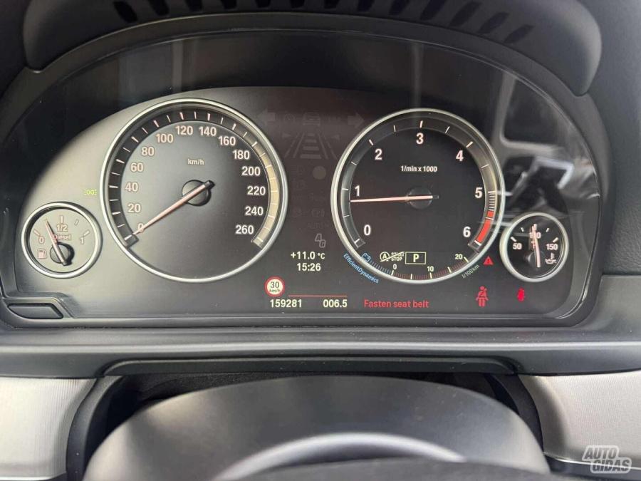 BMW 525 2014 in Kaunas, with an engine capacity of 2.00 L and mileage of 159 thousand km for 13300 €, photo 9 on AUTOMOTO.COM.LV