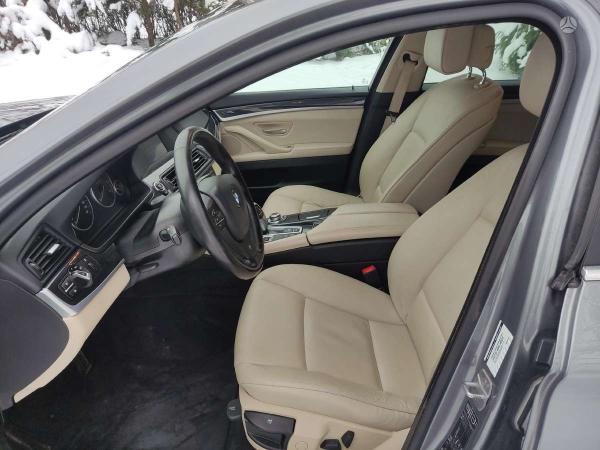 BMW 525 2015 in Vilnius, with an engine capacity of 2.00 L and mileage of 210 thousand km for 9900 €, photo 9 on AUTOMOTO.COM.LV