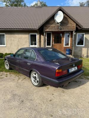 Фиолетовый БМВ 525 1994 в Мадона, объемом двигателя 2.50 л и пробегом 350 тыс. км за 3600 €, фото 3 на AUTOMOTO.COM.LV
