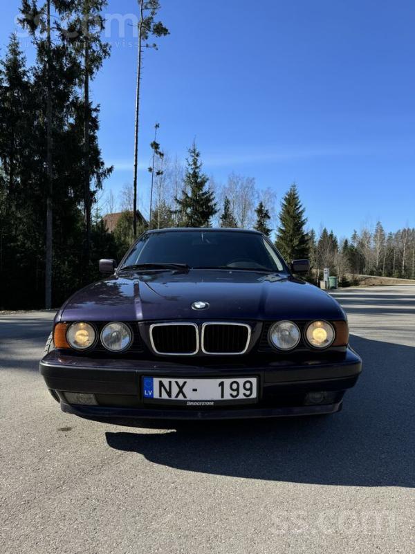 Violets BMW 525 1995 Madona, ar dzinēja tilpumu 2.50 L un nobraukumu 288 tūkst. km par 6800 €, foto 2 vietnē AUTOMOTO.COM.LV