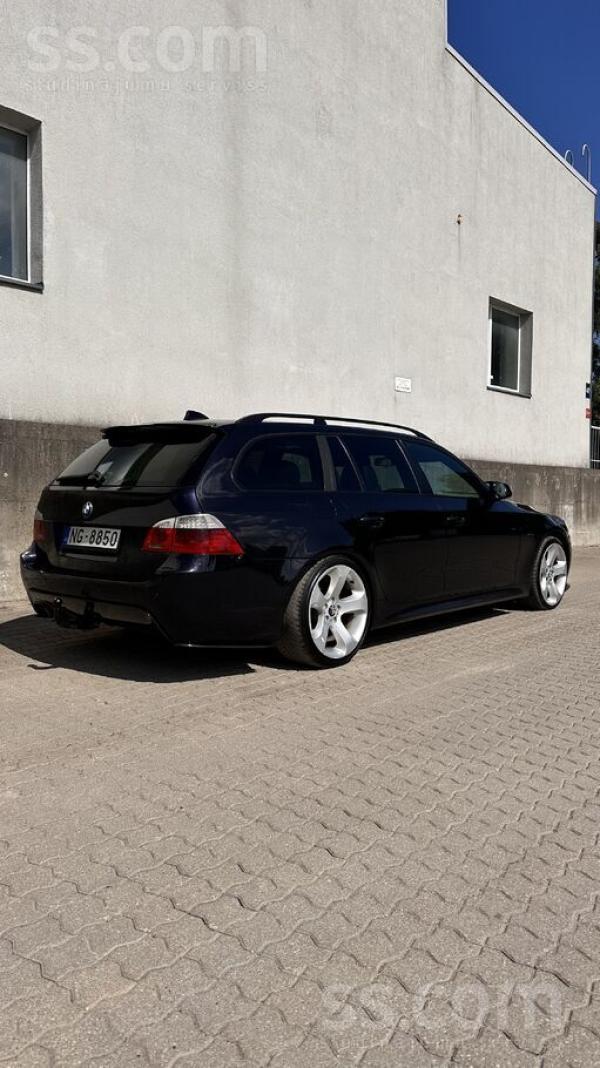 Violet BMW 525 2004 in Riga, with an engine capacity of 2.50 L and mileage of 391 thousand km for 5500 €, photo 4 on AUTOMOTO.COM.LV