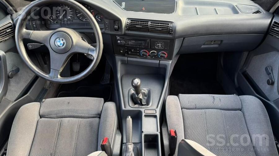Balts BMW 525 1990 Rīga, ar dzinēja tilpumu 2.50 L un nobraukumu 310 tūkst. km par 7400 €, foto 10 vietnē AUTOMOTO.COM.LV