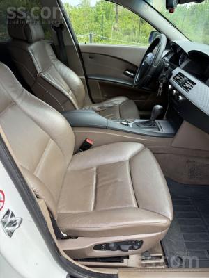 Balts BMW 525 2004 Tukums, ar dzinēja tilpumu 2.50 L un nobraukumu 320 tūkst. km par 5490 €, foto 18 vietnē AUTOMOTO.COM.LV