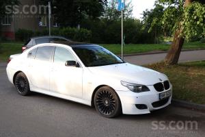 White BMW 525 2005 in Riga, with an engine capacity of 2.50 L and mileage of 0 thousand km for 5100 €, photo  on AUTOMOTO.COM.LV